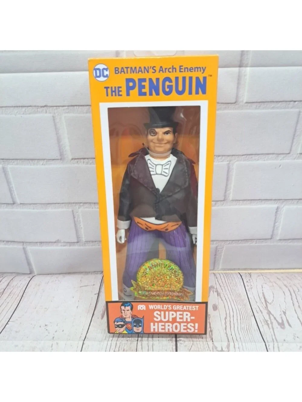Mego | Toys | Mego Penguin 8 Figure 5th Anniversary Dc Comics Worlds ...